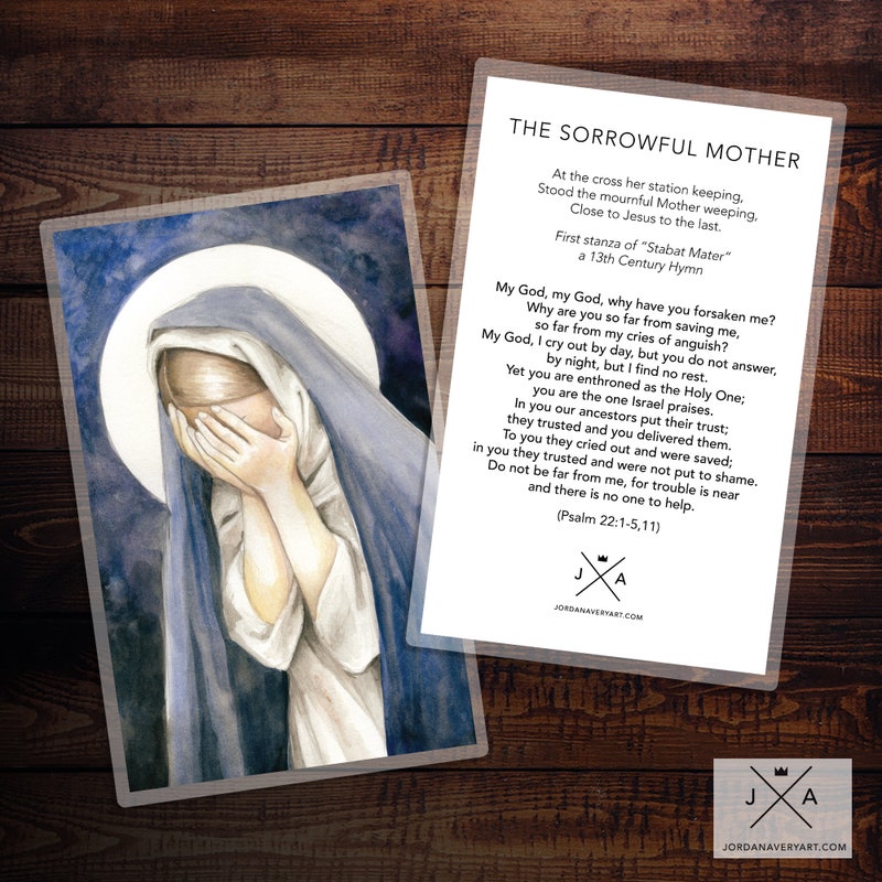 Prayer Card - Etsy