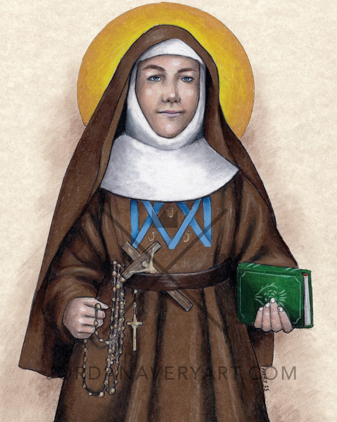 Saint Mary Mackillop Art Print - Etsy