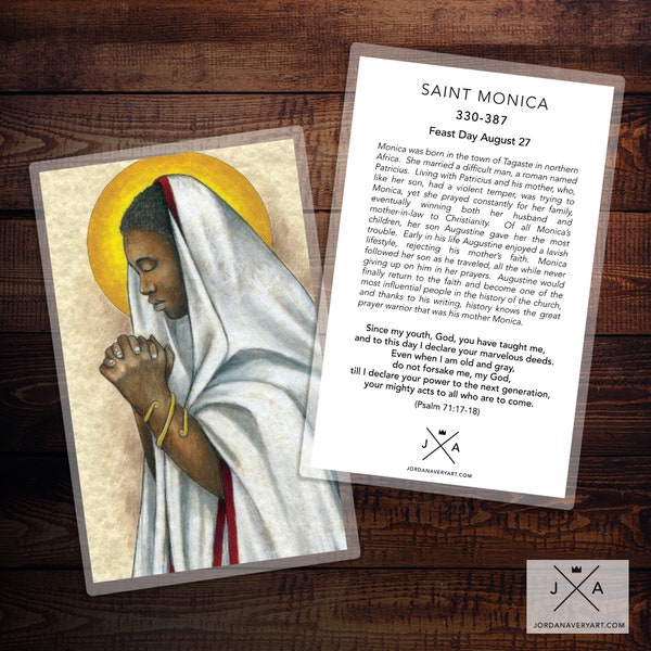 Chaplet Prayer for Saint Monica - Etsy