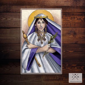 Spanish Queen Esther Prayer Card - Etsy