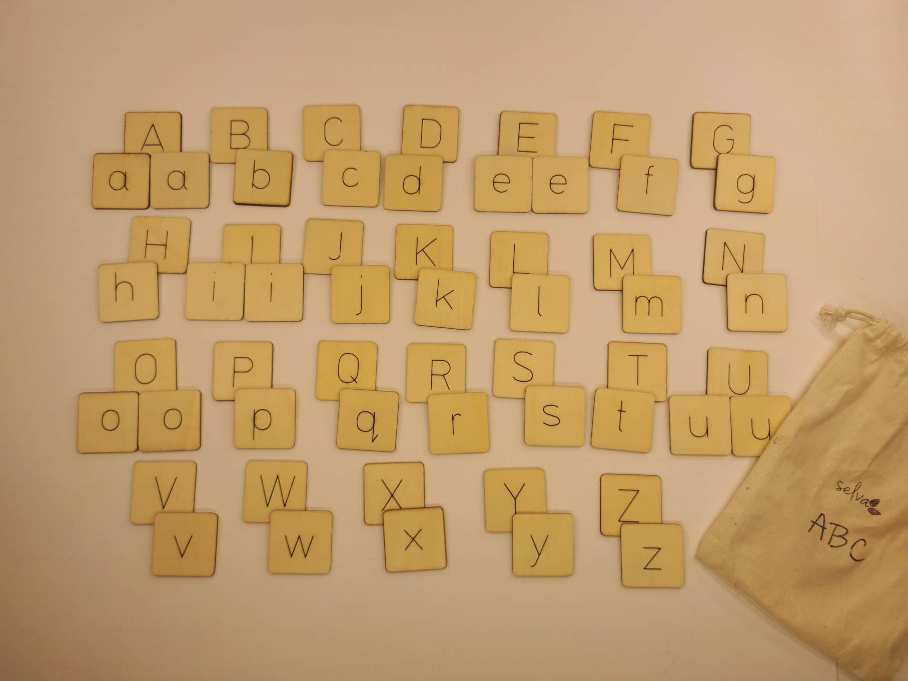 Alphabet Letter Tiles Movable Alphabet Movable Letters - Etsy