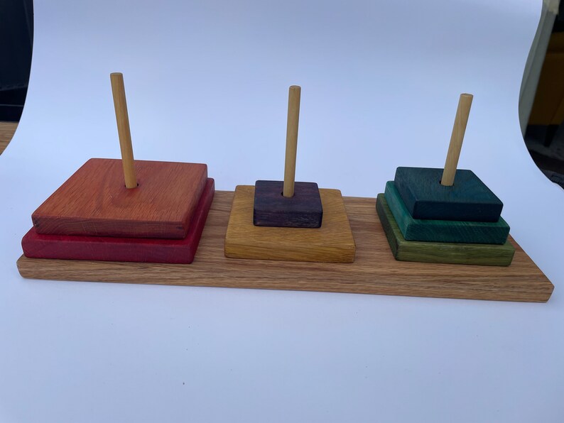 Tower of Hanoi Game - Etsy UK