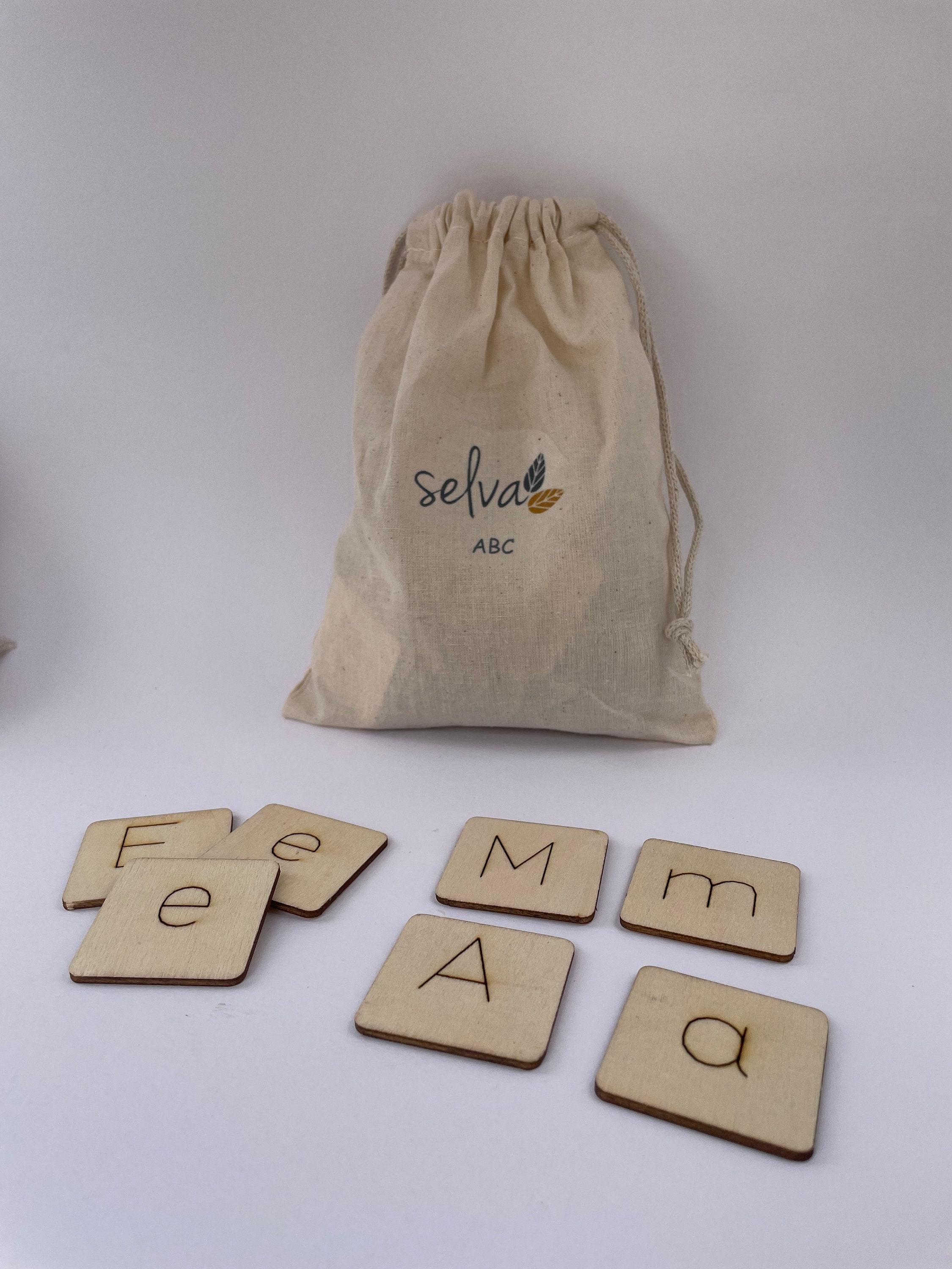 Alphabet Letter Tiles Movable Alphabet Movable Letters - Etsy