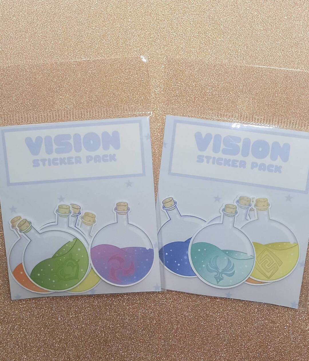 Vision Sticker Pack, Anime Inspired Merchandise, Cute Elixir Designs - Etsy