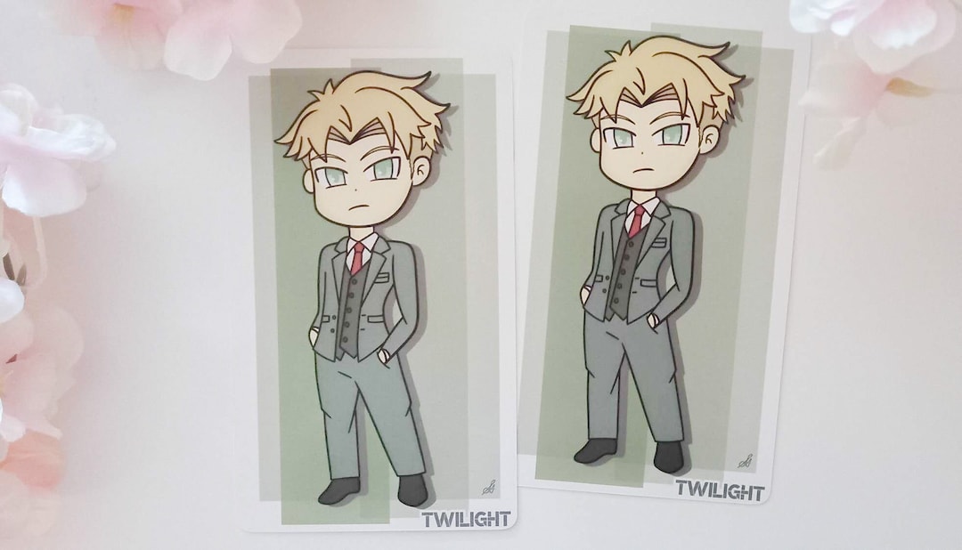 Twilight Mini Print, Cute Anime Guy, Chibi Illustration - Etsy