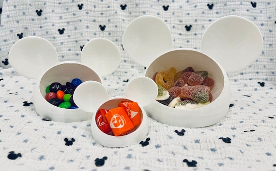 Mickey Mouse Bowls 3 Sizes Available Candy Bowls Party - Etsy
