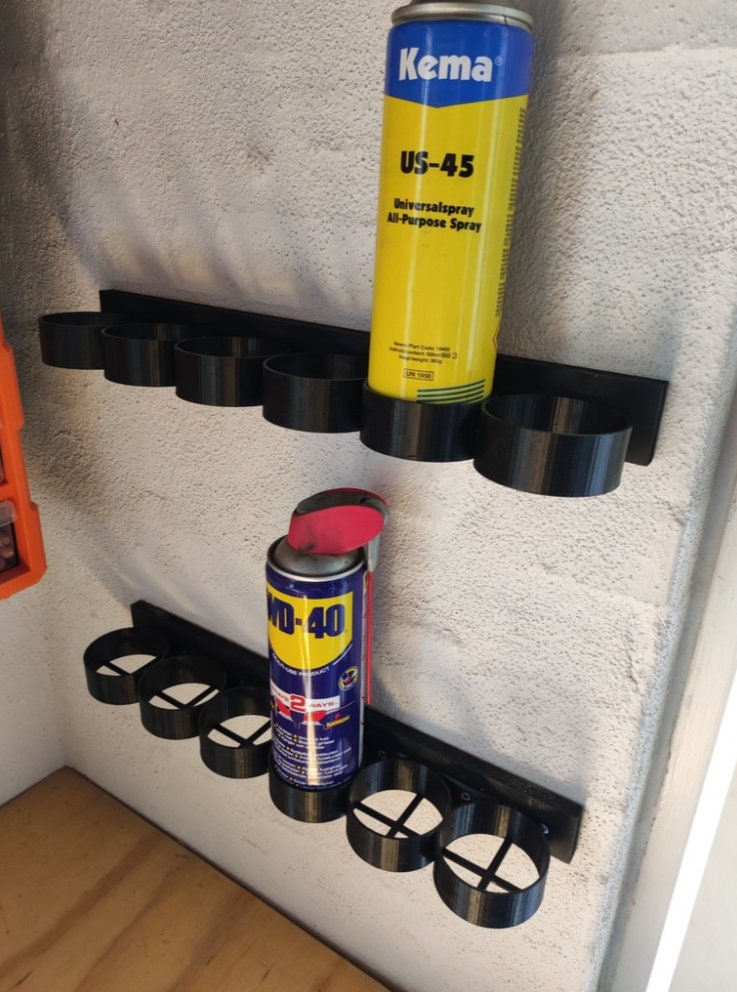 Aerosol can dispenser store