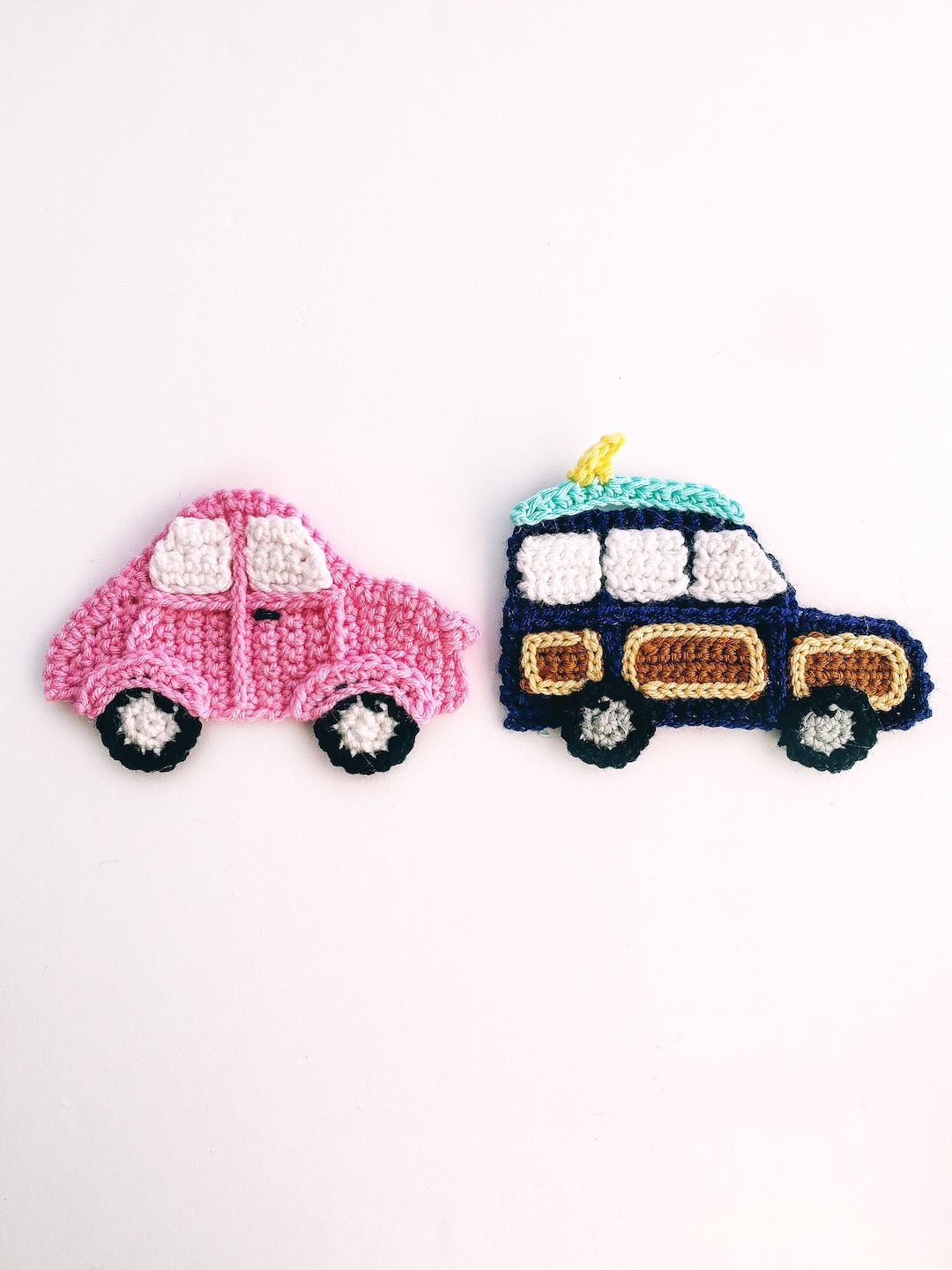 PATTERN | Crochet Applique Jeep | Car | Volkswagon Bug | Crochet ...