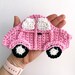 PATTERN | Crochet Applique Jeep | Car | Volkswagon Bug | Crochet ...
