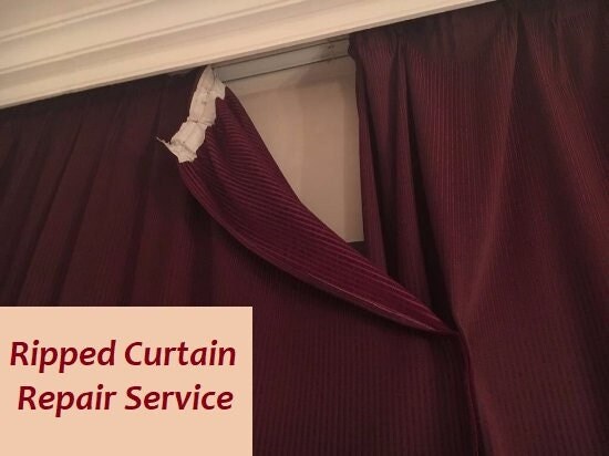 Ripped Curtain