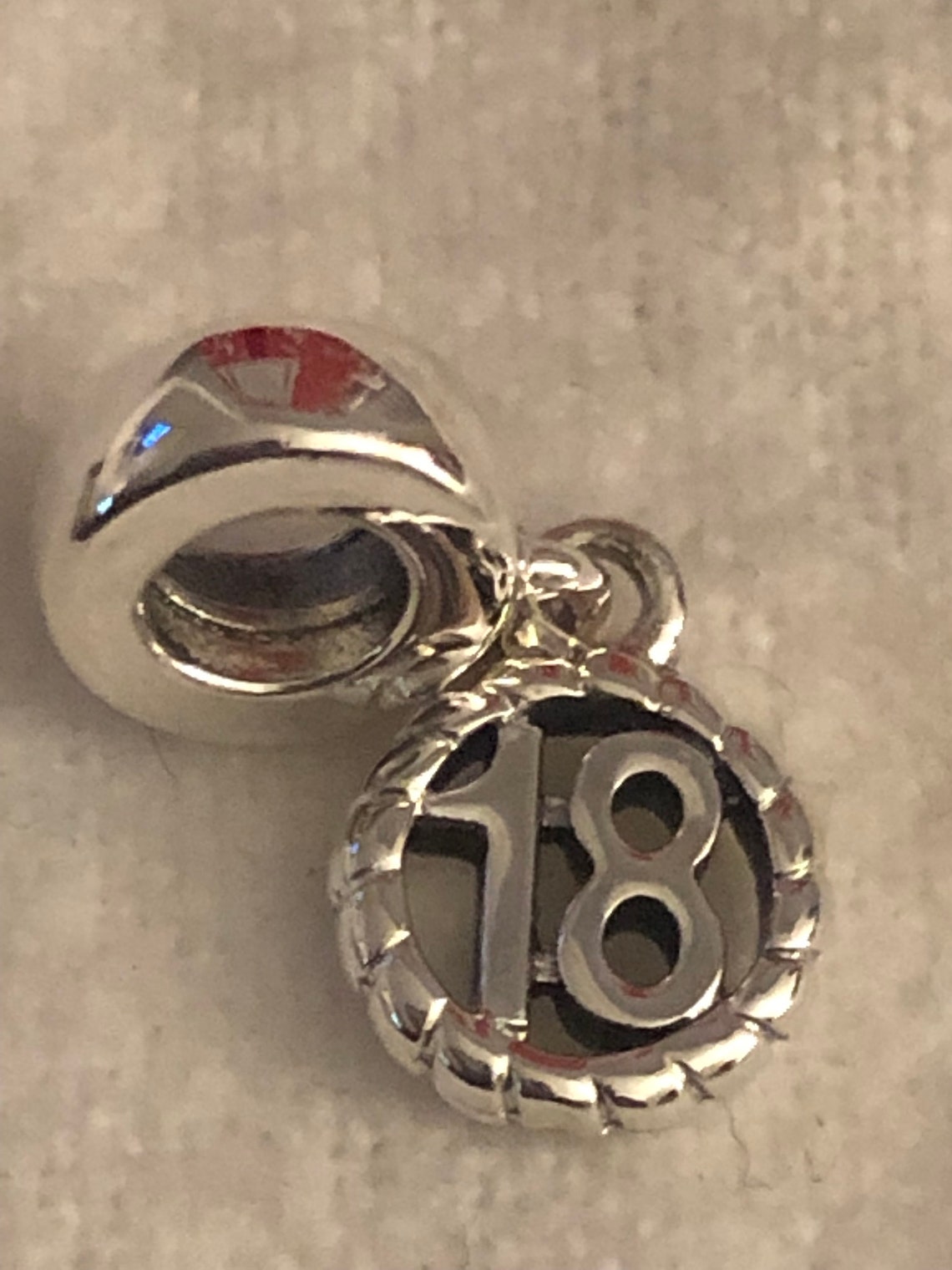 Pandora Charms 18th Birthday Charm Eighteenth Dangle Charm | Etsy