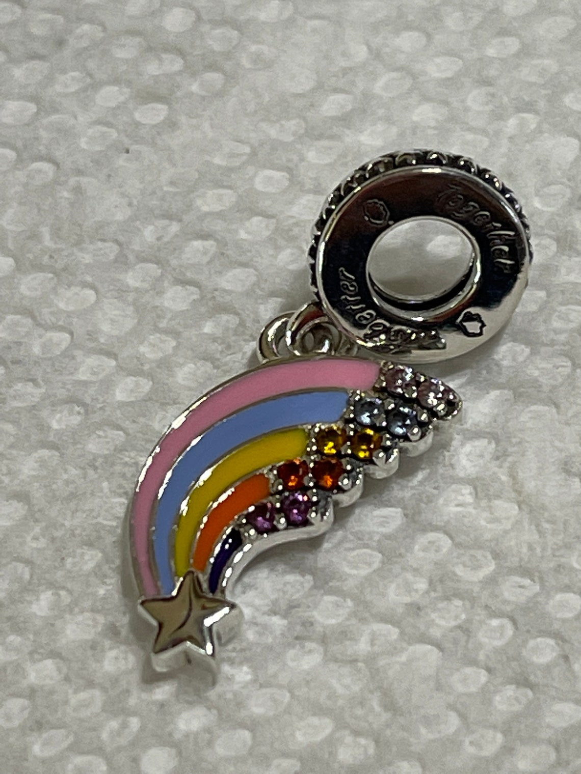 Pandora Charms Colorful Rainbow Dangle Spring Charm | Etsy