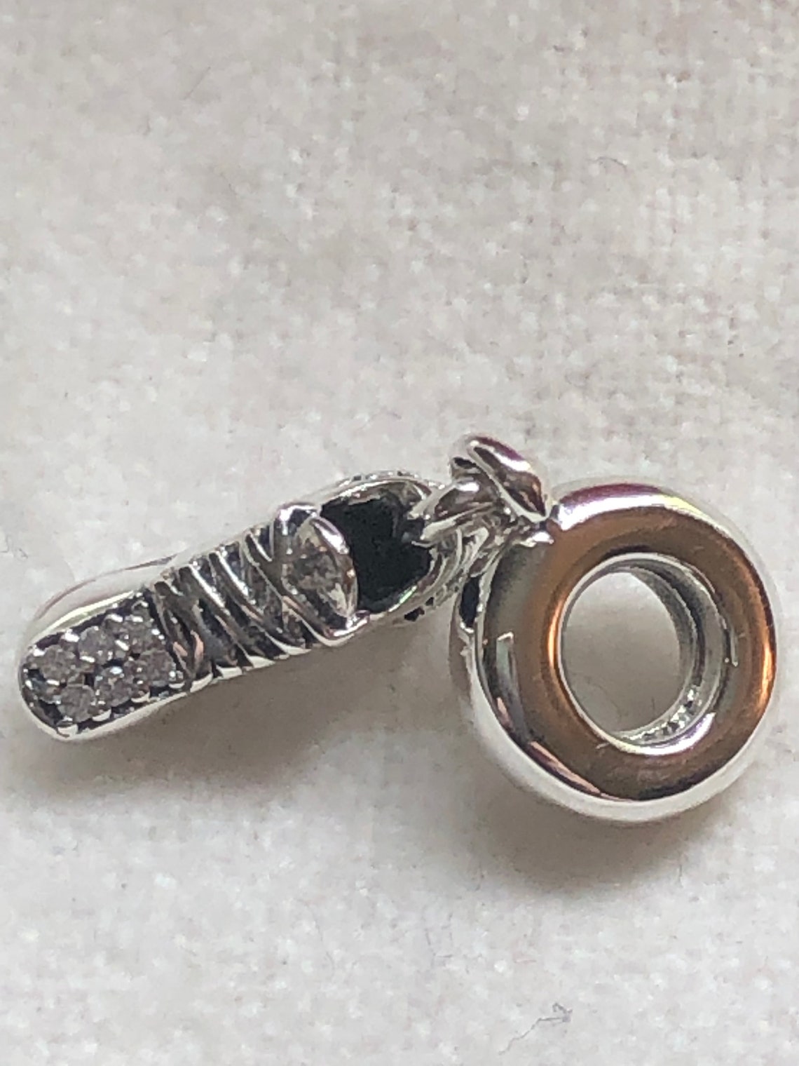 Pandora Charms Running Shoe Dangle Sports Charm Silver | Etsy