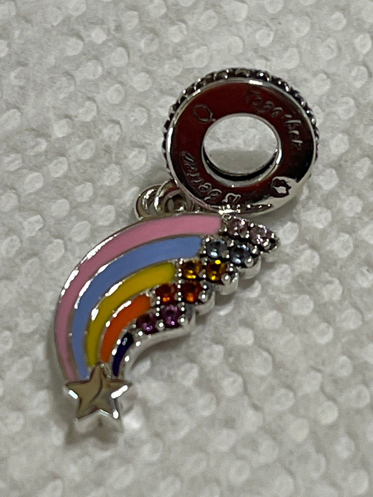 Pandora Charms Colorful Rainbow Dangle Spring Charm | Etsy