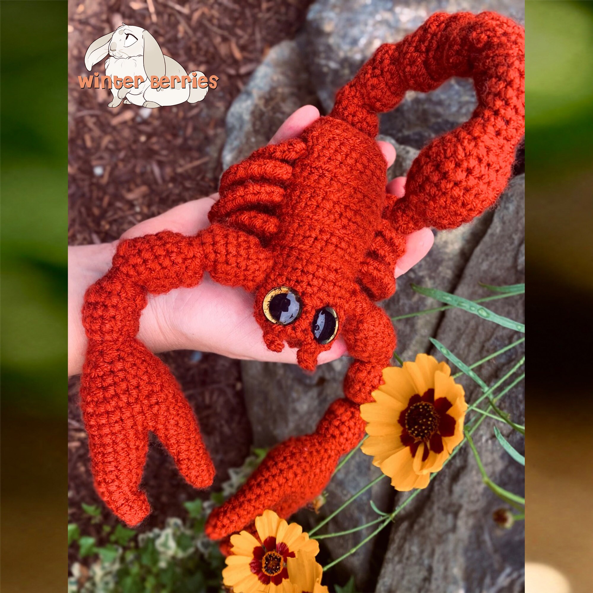 Scorpion Crochet PATTERN DIGITAL PDF no Sew - Etsy