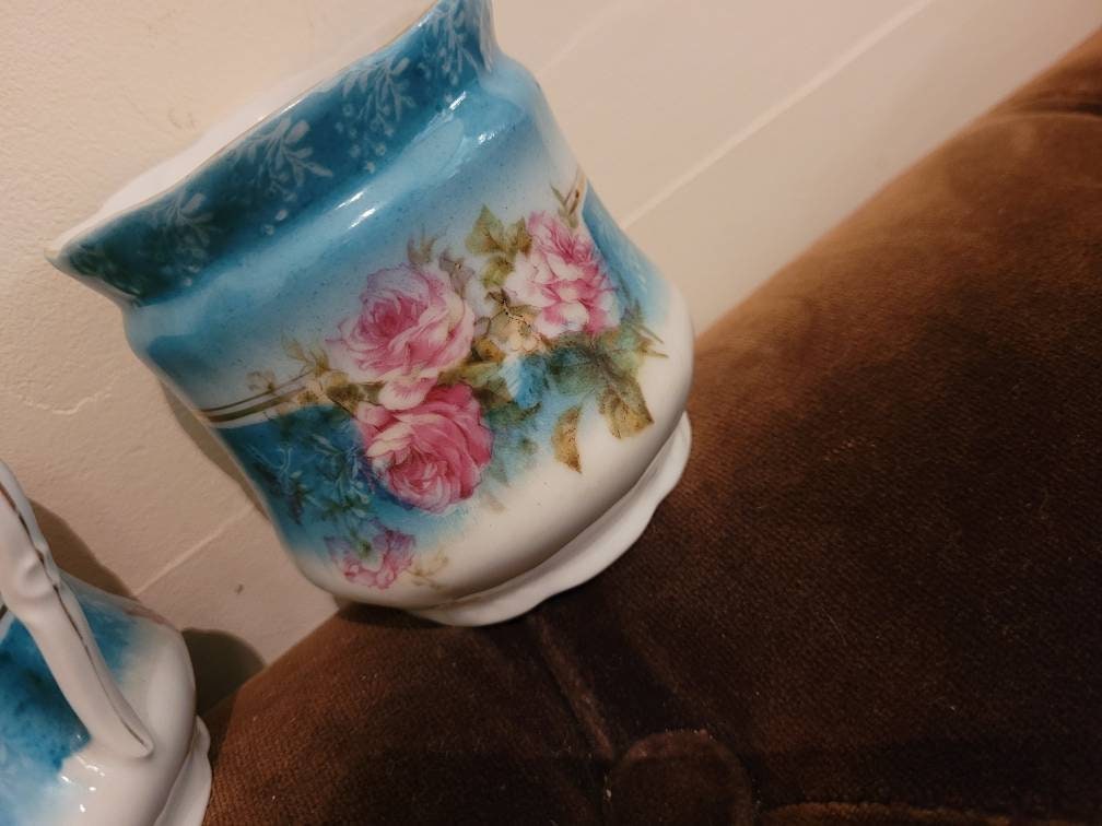 German Tea Set, Antique, Pre-wwi, Hand Painted Prussian Floral - Etsy