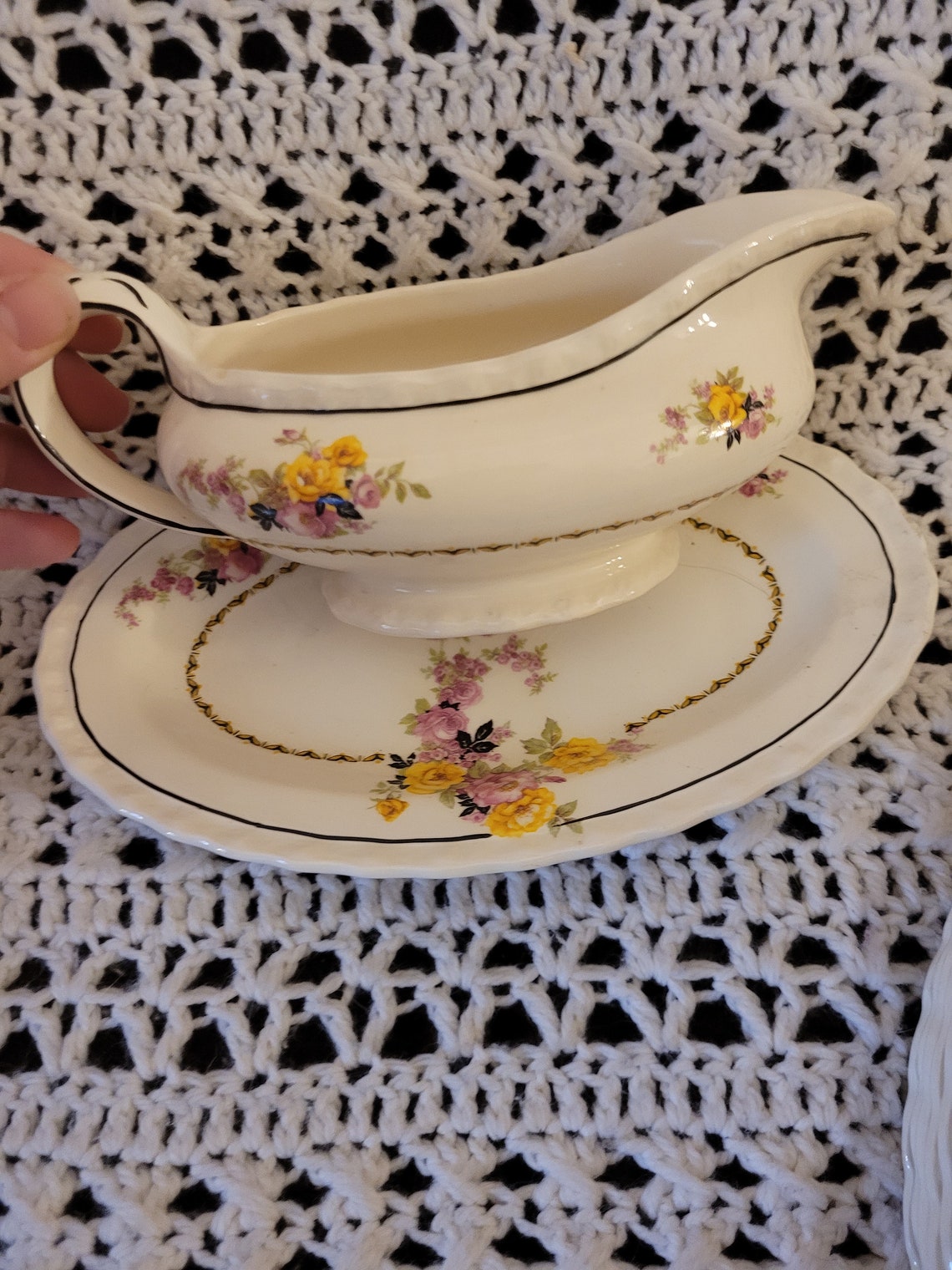 Myott Rosita Pattern Staffordshire England Dinnerware Set - Etsy