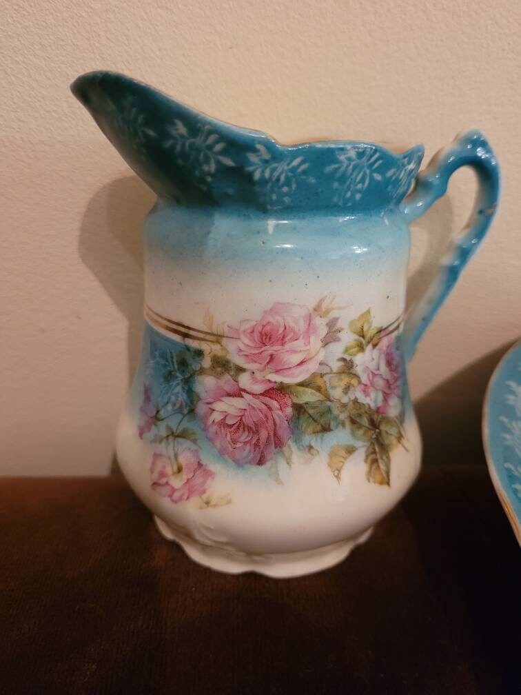 German Tea Set, Antique, Pre-wwi, Hand Painted Prussian Floral - Etsy