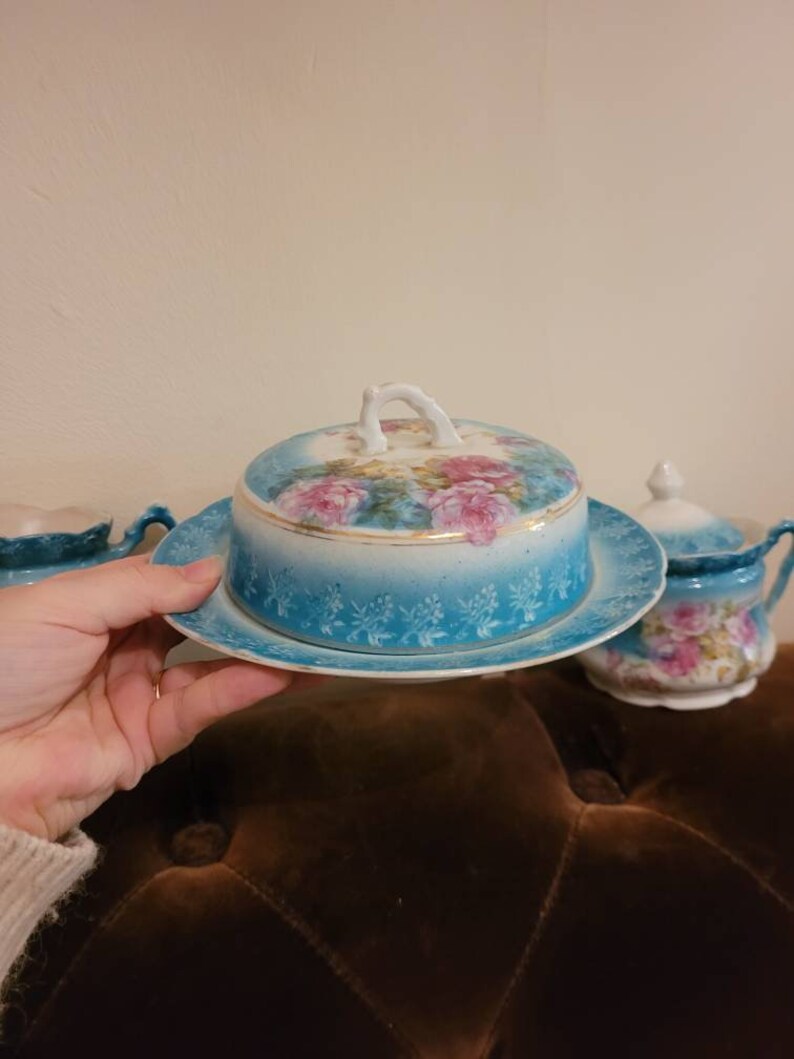 German Tea Set, Antique, Pre-wwi, Hand Painted Prussian Floral - Etsy