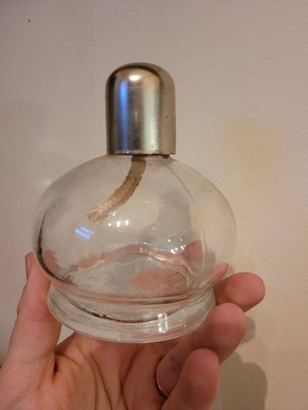 Small Oil Lamp, Simple Vintage Style - Etsy