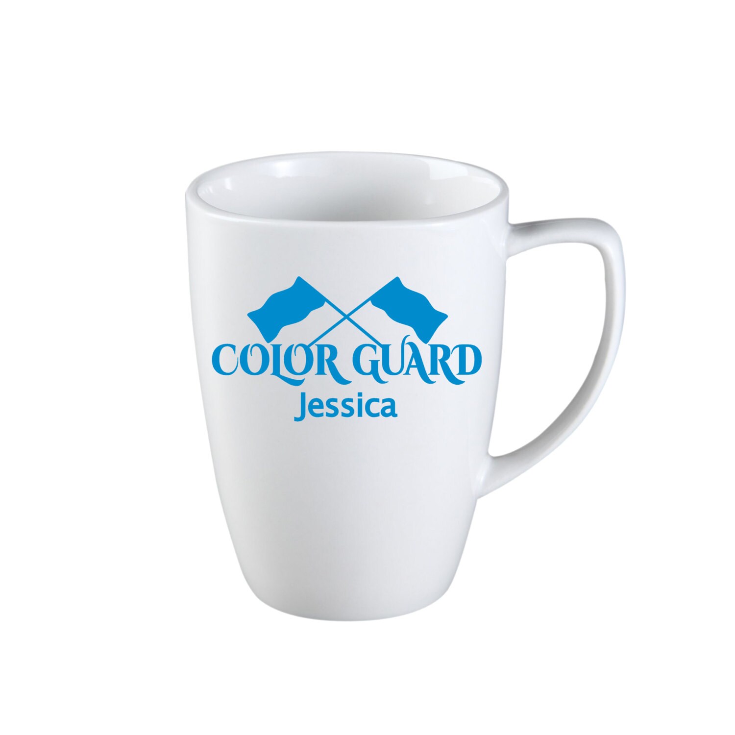 Color Guard With Flags Vinyl Decal / Color Guard Decal / | Etsy