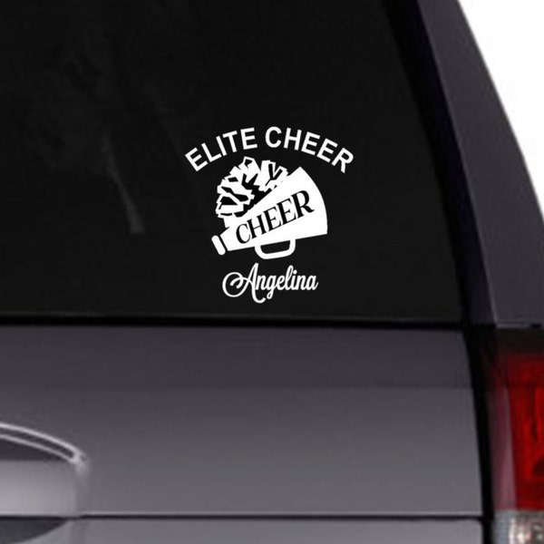 Cheerleading Decal - Etsy