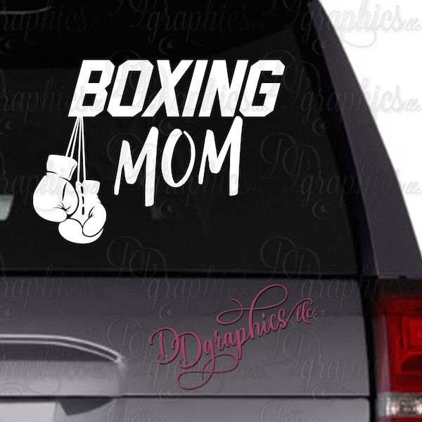 Boxing Gloves Decal - Etsy