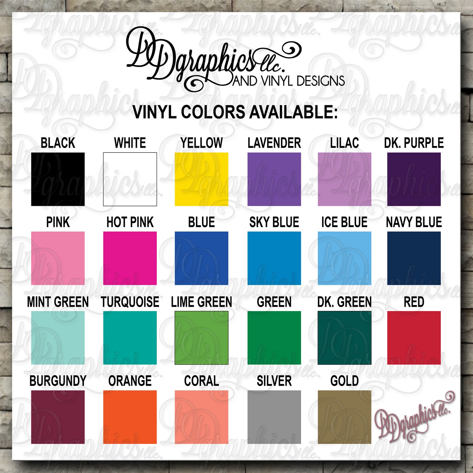 Color Guard Vinyl Decal/ Color Guard Decal / Color Guard/ | Etsy