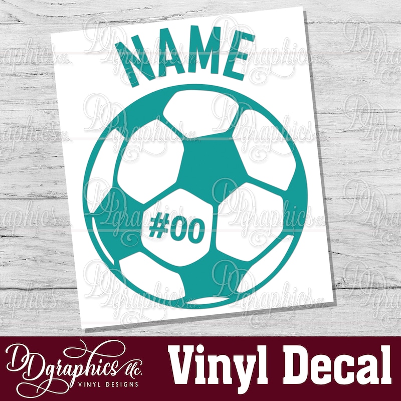 Soccer Decal - Etsy