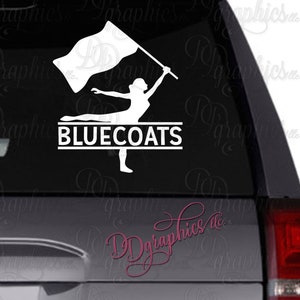 Color Guard With Name Vinyl Decal / Colorguard Decal /color Guard Decal ...