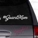 Guard Mom Hashtag Vinyl Decal / Color Guard / Guard Sticker / Hash Tag ...