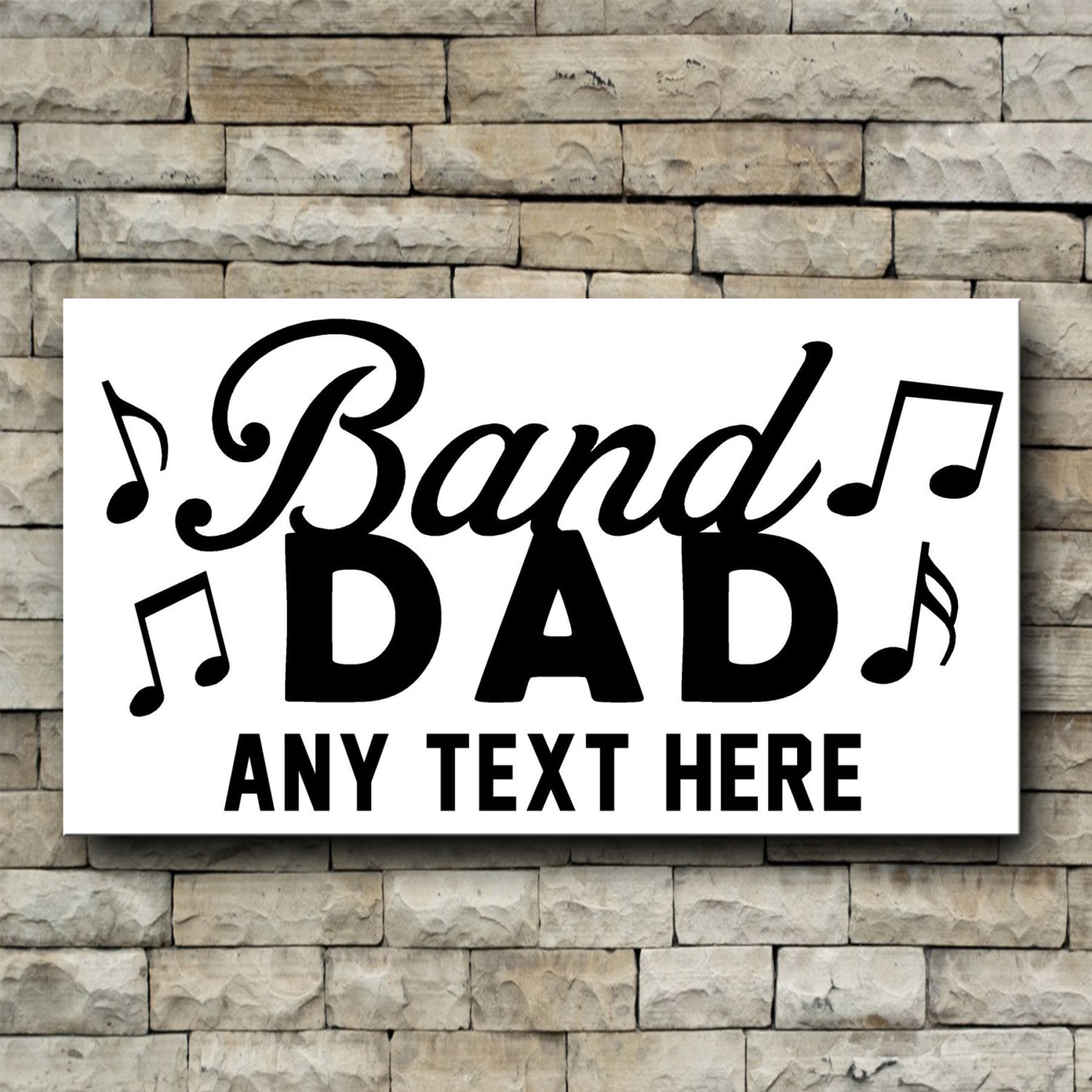 Band Dad Vinyl Car Decal / Band Decal / Personalized Decal / - Etsy UK