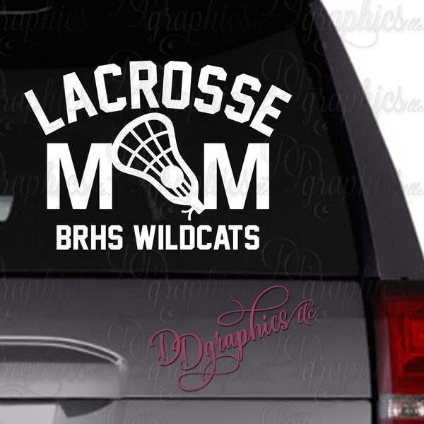 Lacrosse Decal - Etsy