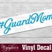 Guard Mom Hashtag Vinyl Decal / Color Guard / Guard Sticker / Hash Tag ...