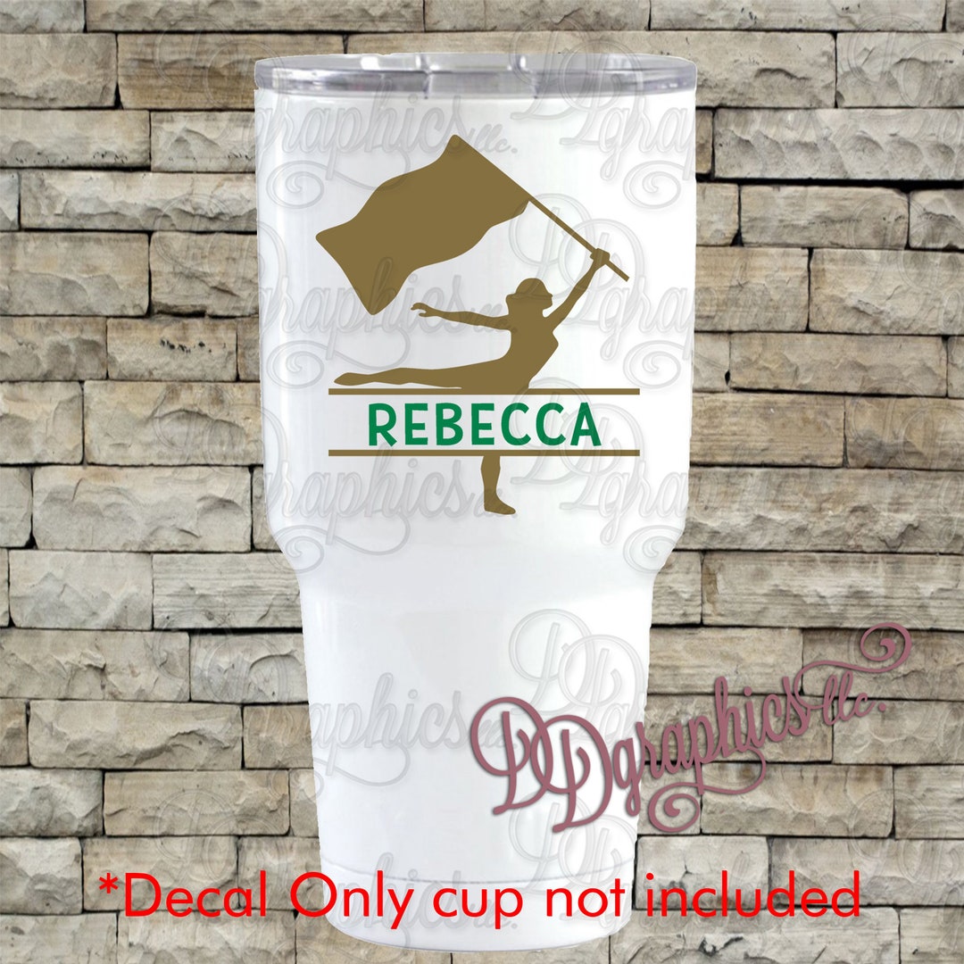 Color Guard With Name Vinyl Decal / Colorguard Decal / Color - Etsy