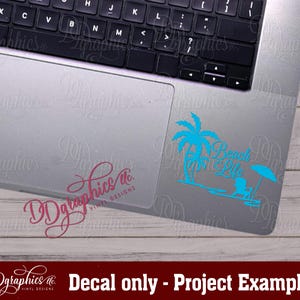 Beach Life Vinyl Decal, Beach Life Sticker, Car Window Decal, Beach ...