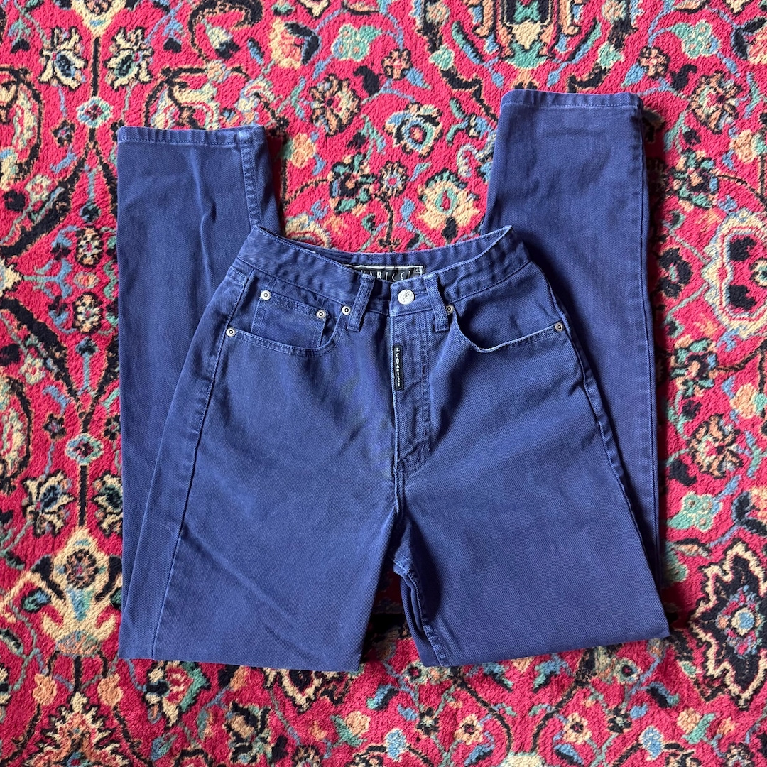 Vintage High Waisted Z Cavaricci Jeans - Etsy