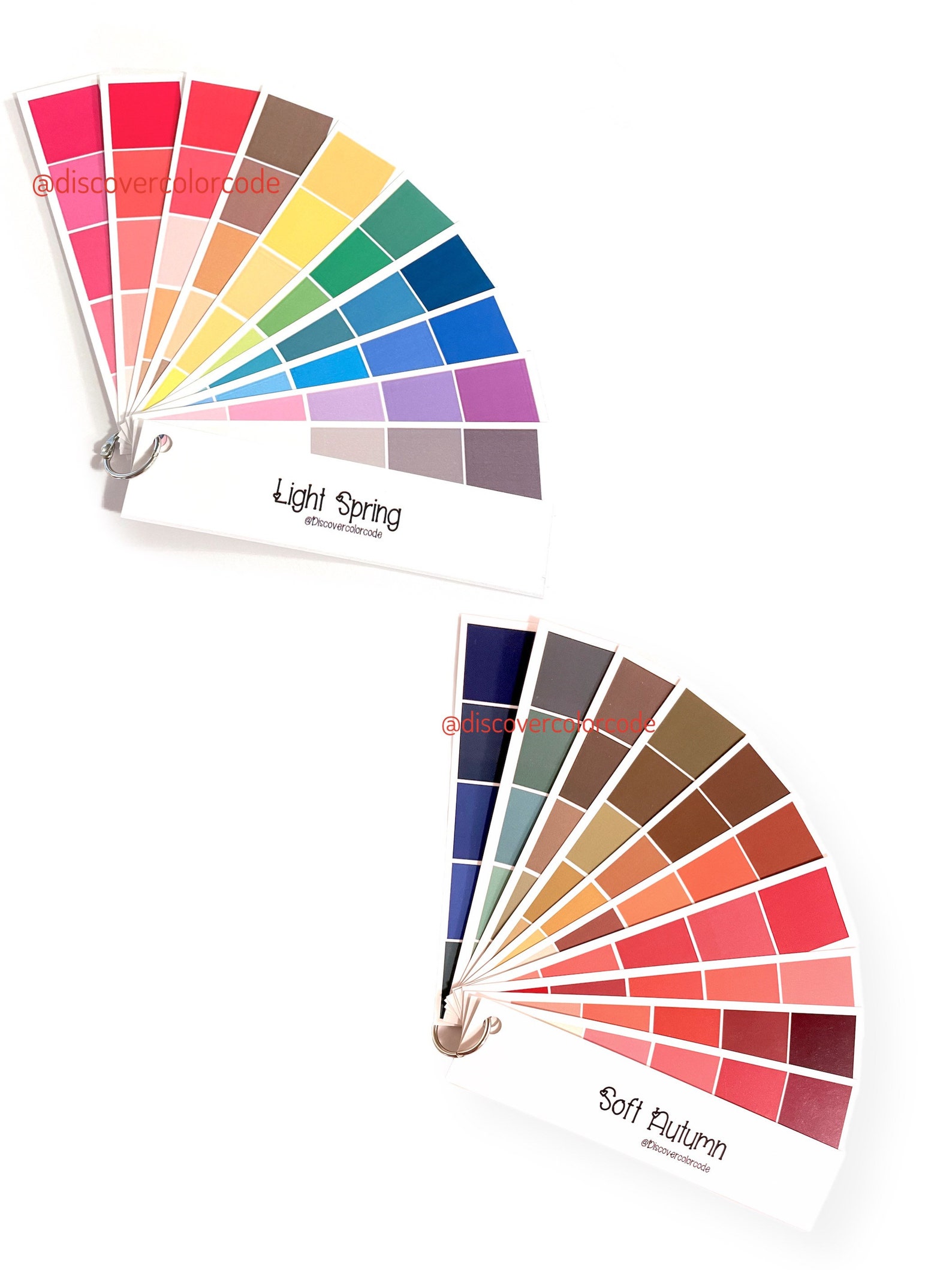 Color Swatch Fan - Etsy