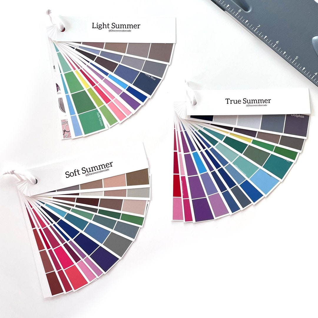 Color Swatch Fan - Etsy