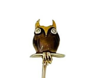 Owl Stick Pin | Etsy