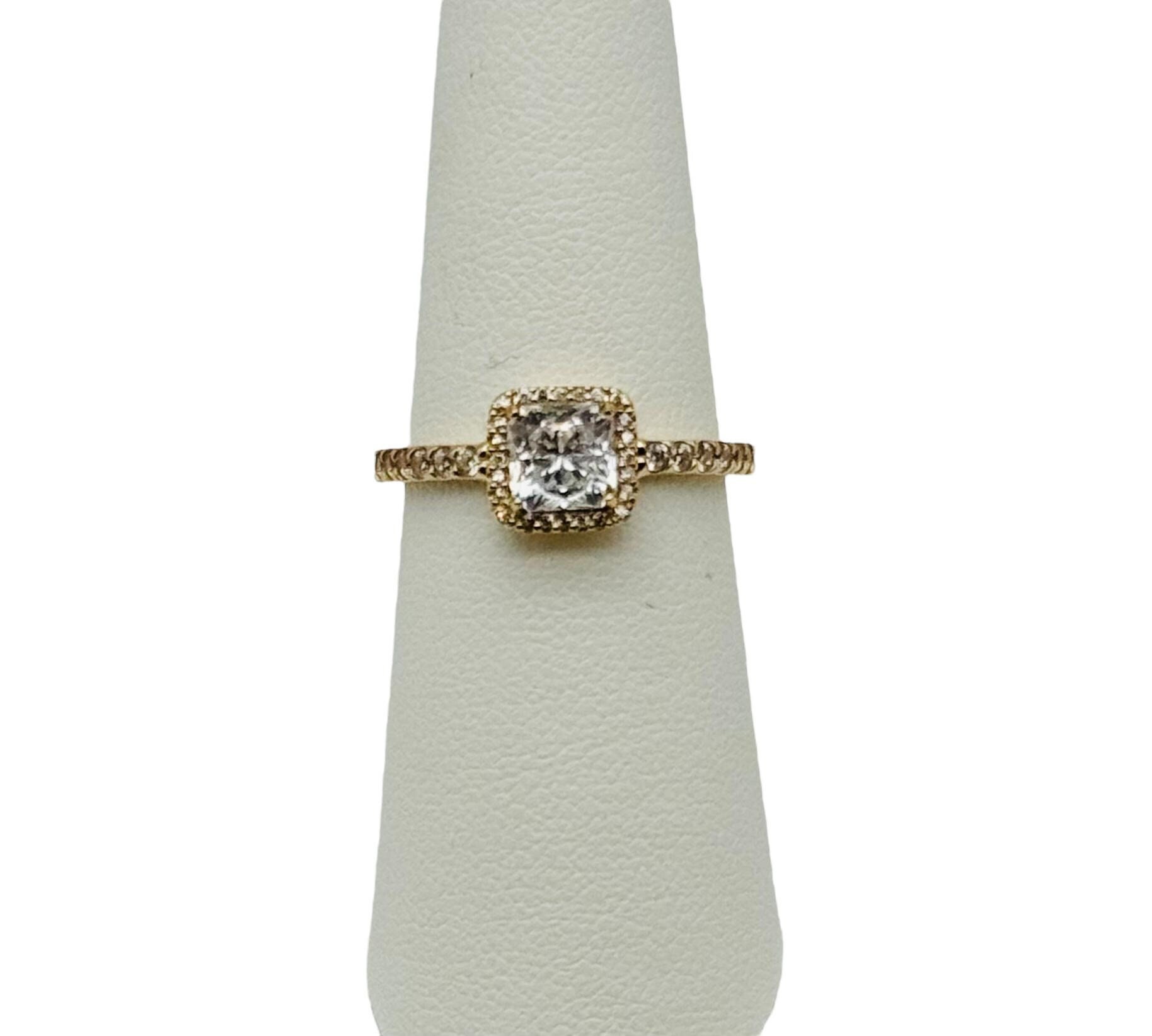 Pandora eternity ring gold store