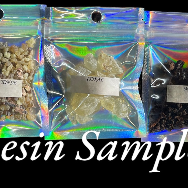 Resin Incense Sampler - Etsy