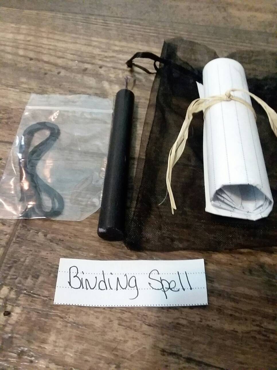 Powerful Binding Spell Kit | Etsy