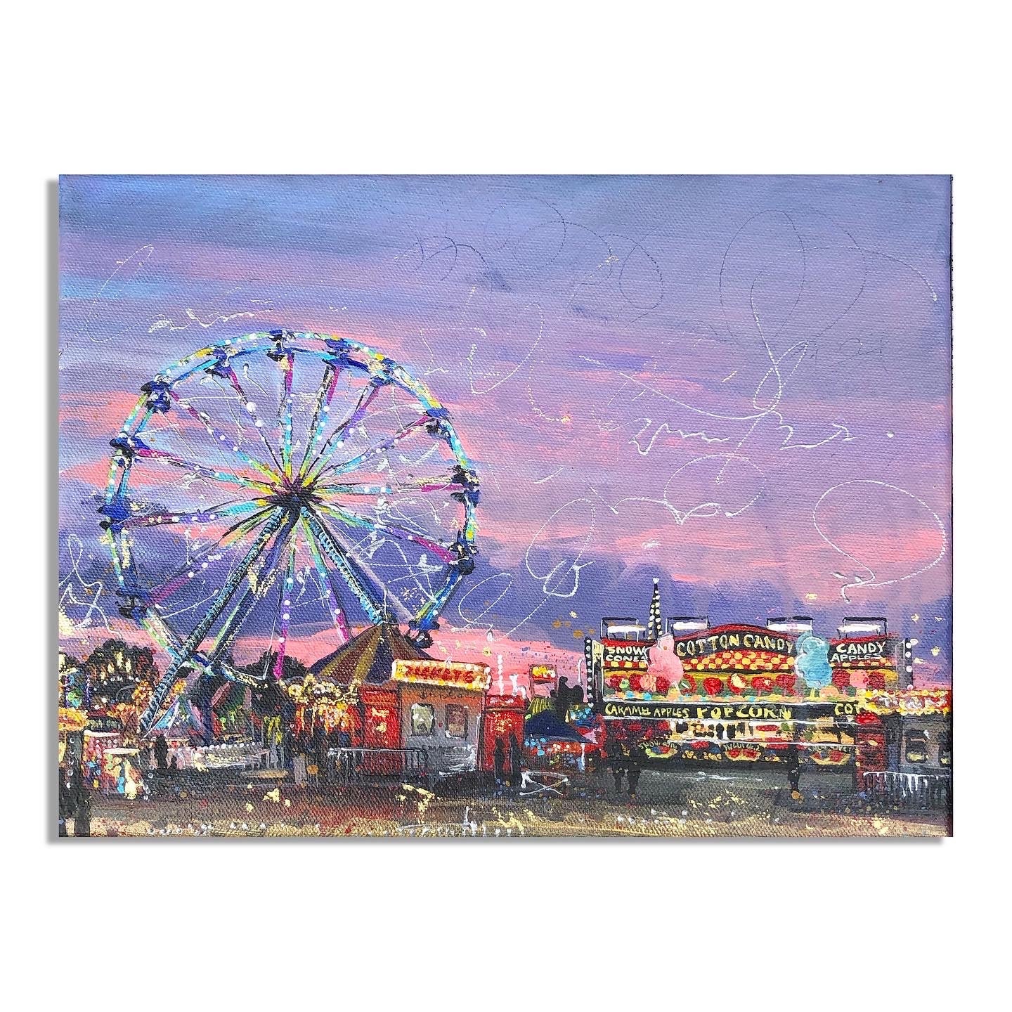 Ferris Wheel Painting