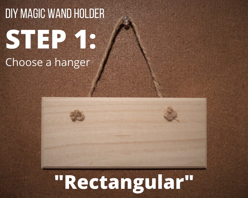 DIY Magic Wand Hanger / Holder / Decorate Your Own Craft Kit / - Etsy