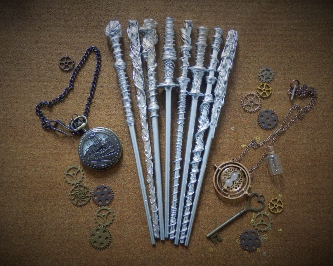 Large Magic Wand 10 or 11 Inch Sci Fi Fantasy Inspired | Etsy UK