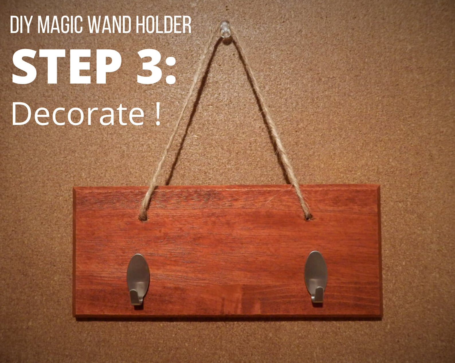 DIY Magic Wand Hanger / Holder / Decorate Your Own Craft Kit / - Etsy UK