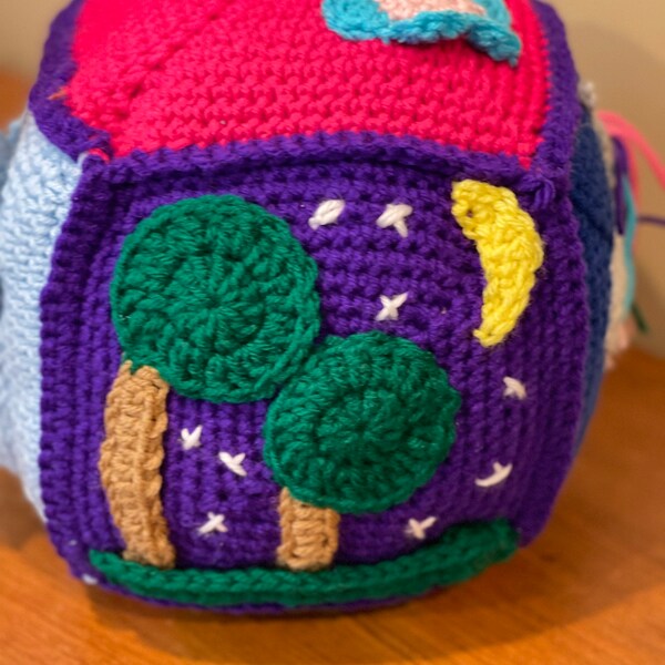 Crochet Activity Cube - Etsy