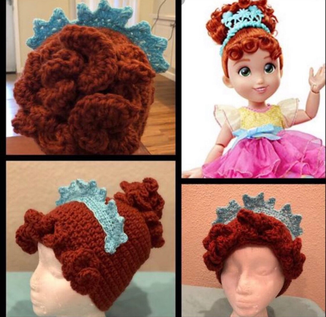 Fancy Nancy Hat, Fancy Nancy Wig, Costume Wig, Costume Beanie, - Etsy