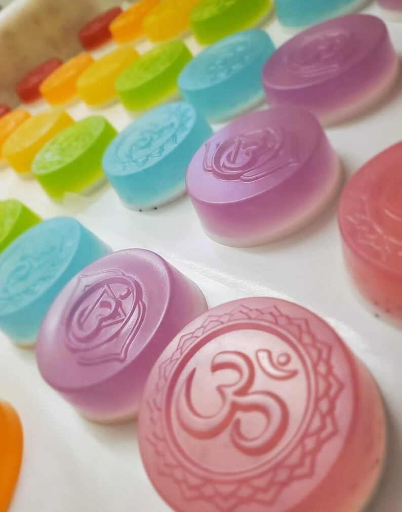 Chakra Soap Set - Etsy